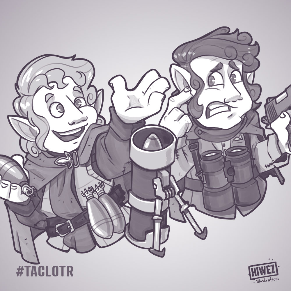 Tactical Lord of the Rings – Hiwez Illustrations
