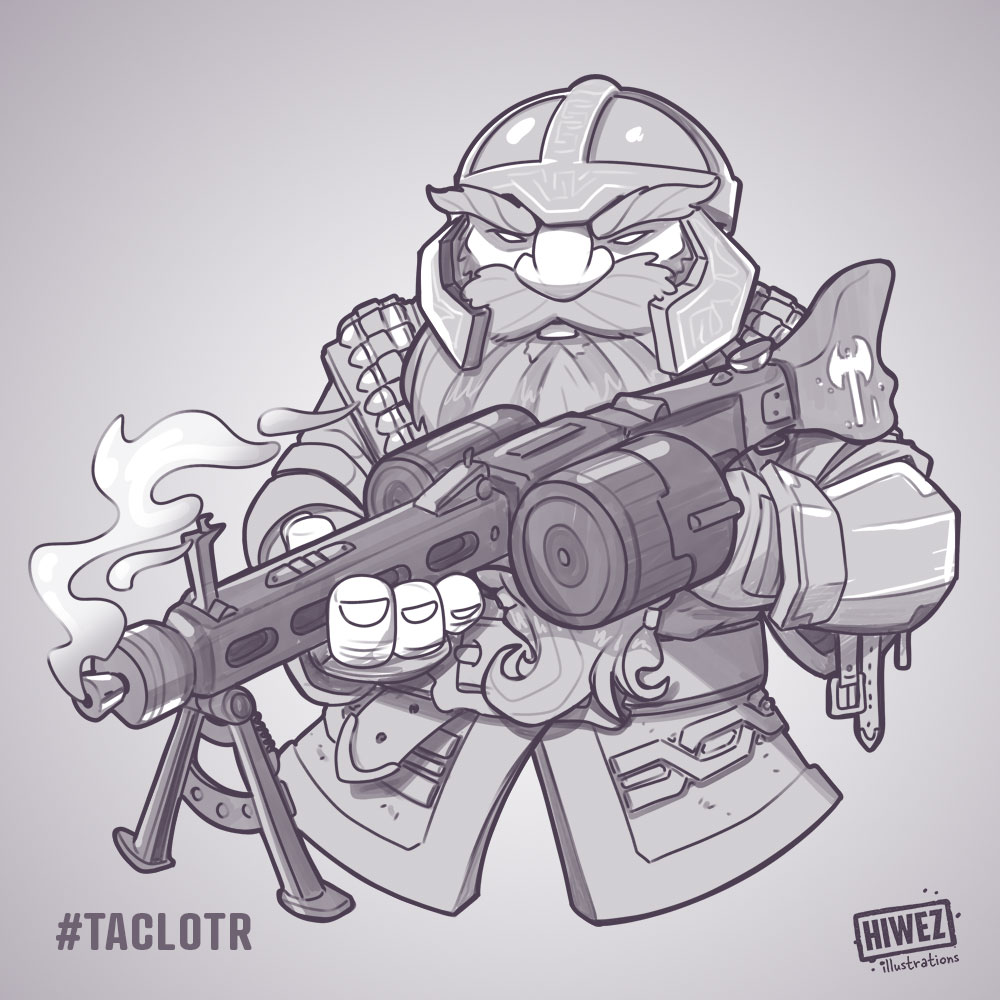 Tactical Lord of the Rings – Hiwez Illustrations