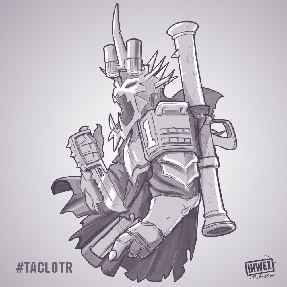 Tactical Lord of the Rings – Hiwez Illustrations